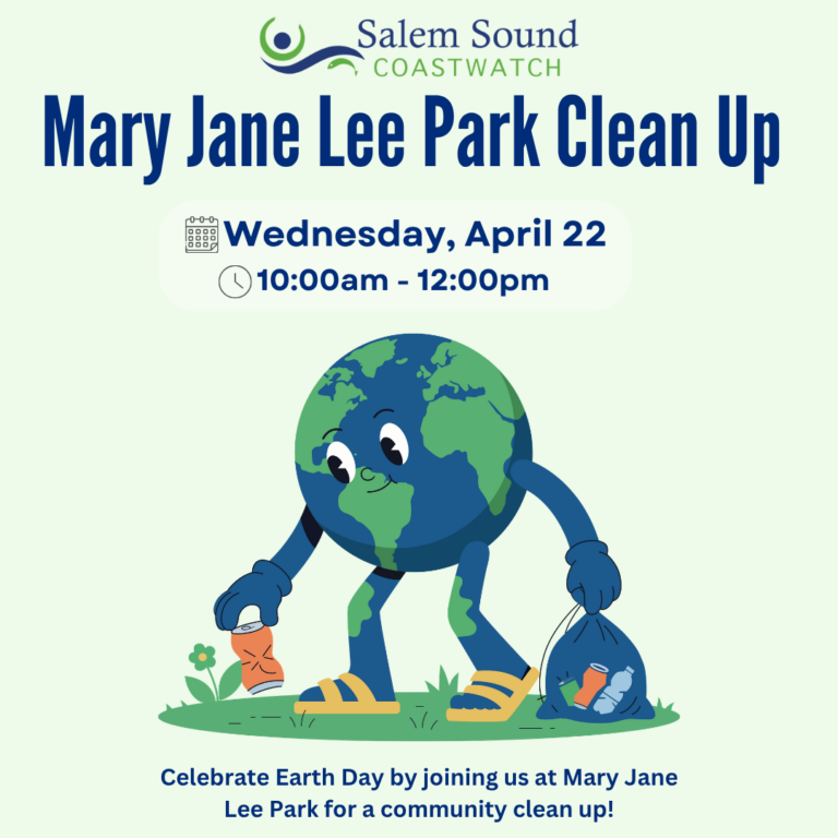 Earth Day Clean Up: Mary Jane Lee Park - Salem Sound Coastwatch